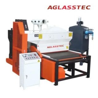 High Speed Horizontal Glass Sandblasting/Frosting Machine with Electric ...